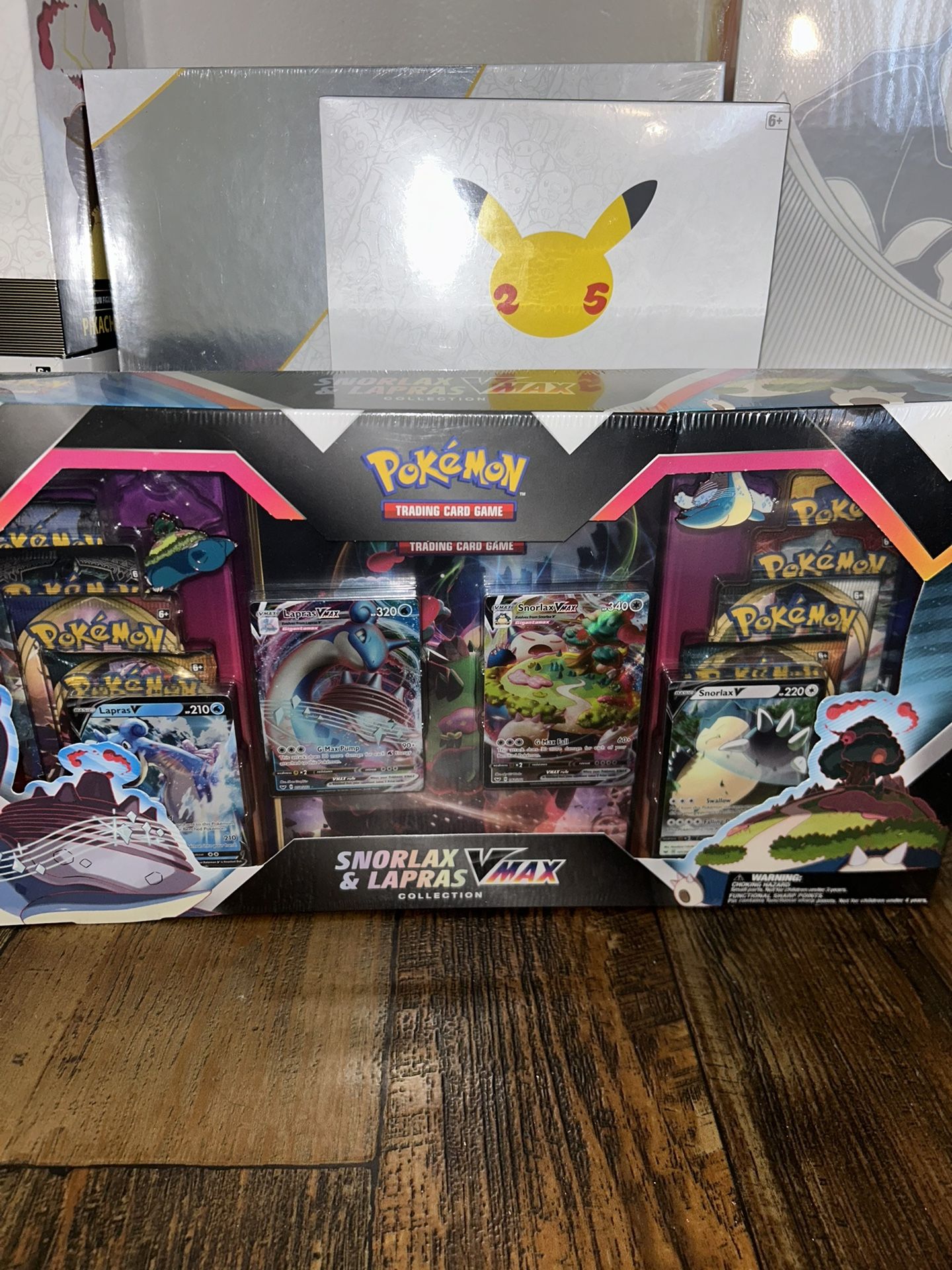 Pokemon Snorlax & Lapras VMAX Box for Sale in Monterey Park, CA - OfferUp
