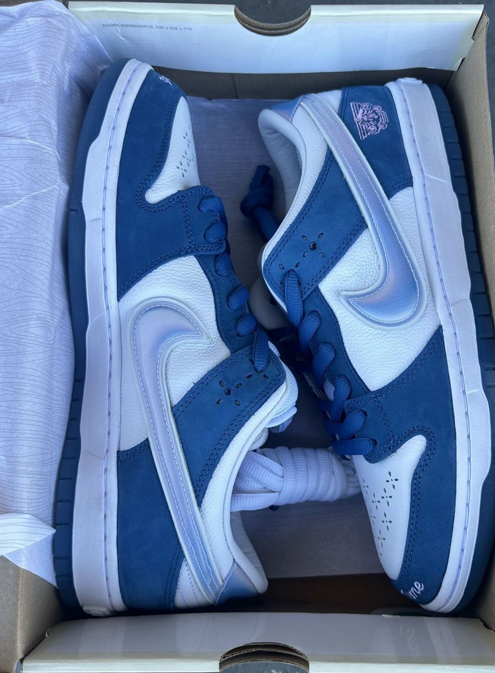 Nike SB Dunk Low Born X Raised ‘ One Block At A Time’ Size 7 for Sale ...