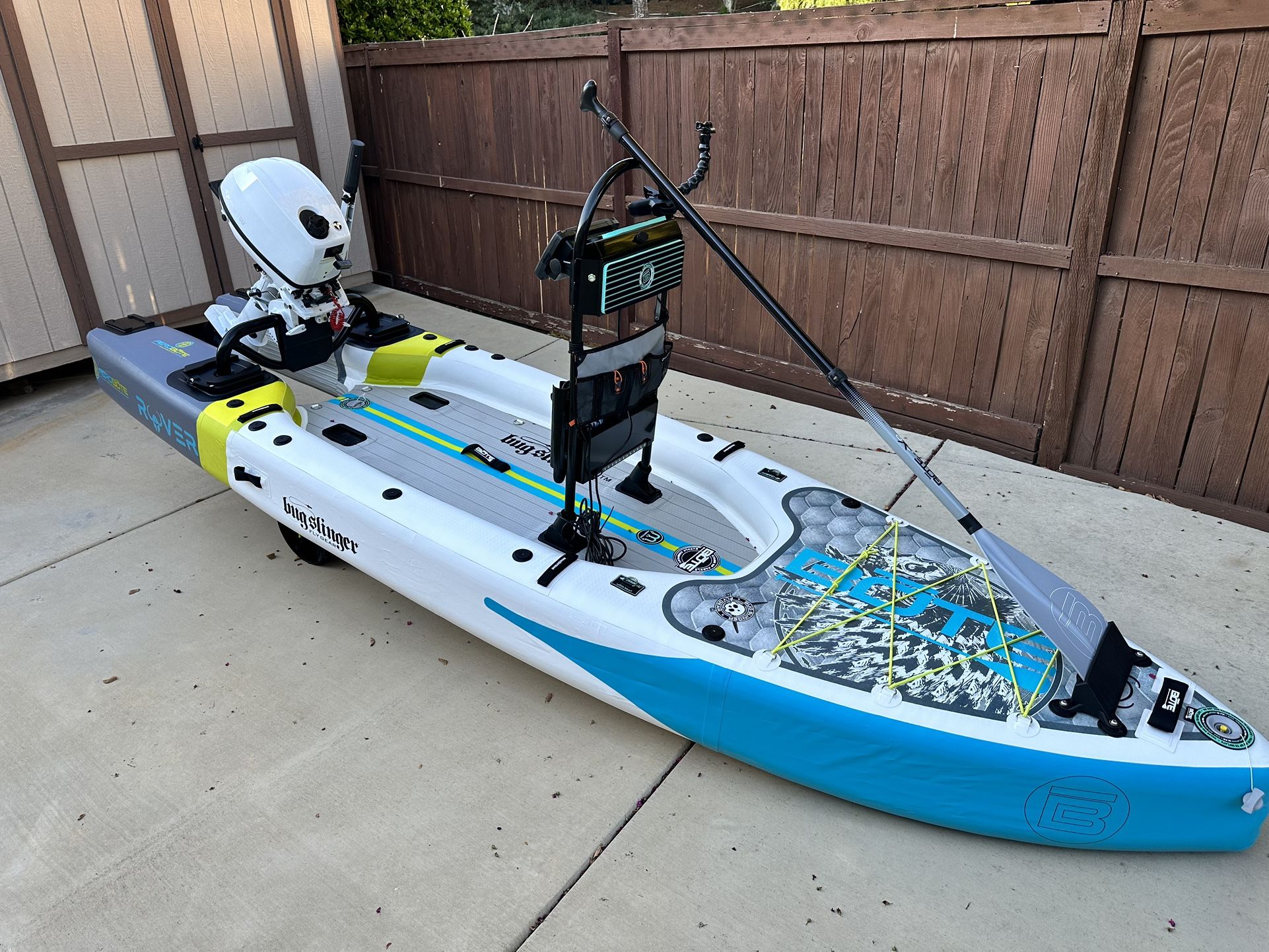 New BOTE Board Rover Aero SUP Fishing Skiff Boat for Sale in Murrieta ...