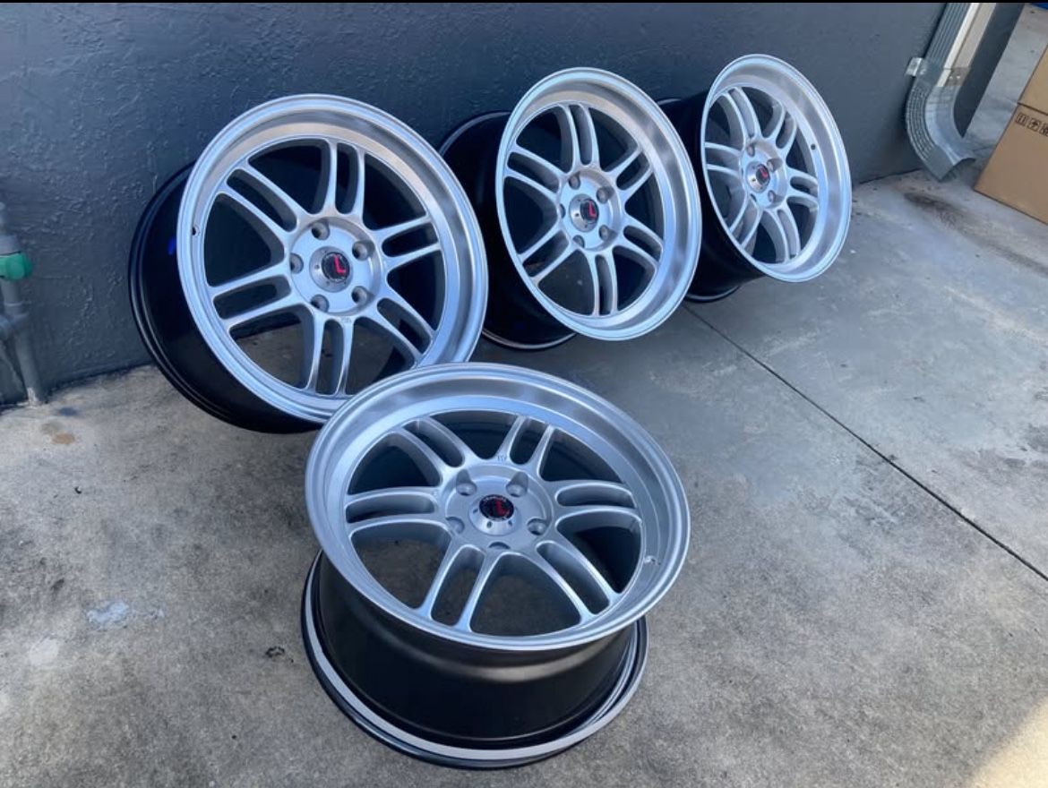 Enkei Style Wheels Silver 18x8.5 5x114.3 Financing Available for Sale ...
