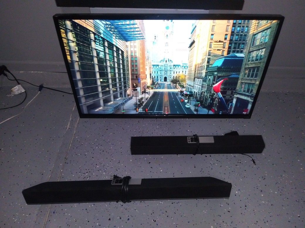 47 Inch Visio TV and Two Visio Sound Bars For Sale for Sale in ...