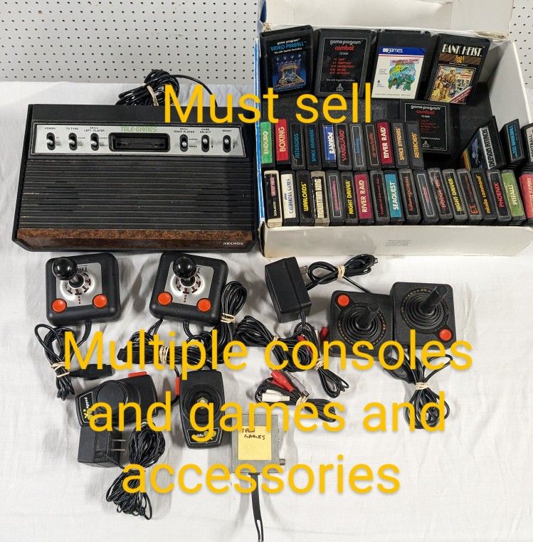 Multiple Video Consoles, Accessories And Games, Bundle Deal Ony for ...