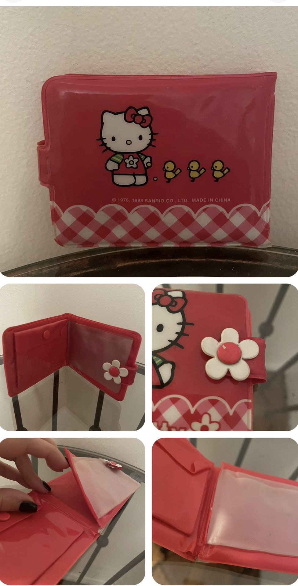 Hello Kitty Plastic Wallet