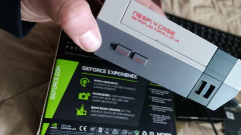 RETRO GAMING Mini NESPI w/Raspberry PI 4, 4 Controllers,Functional Cartridge SSD Case for Sale ...