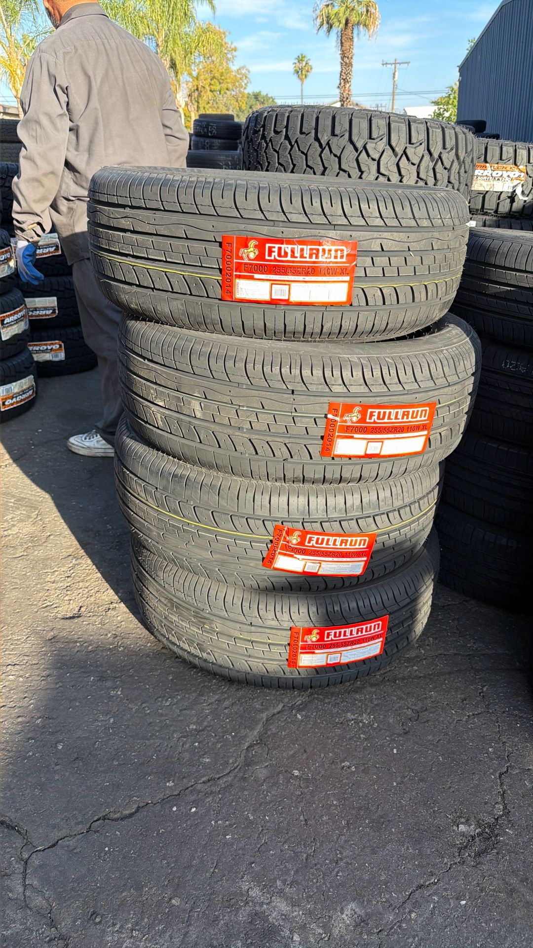 255/55/20 Fullrun Tires Installed And Balanced/ Instaladas Y ...