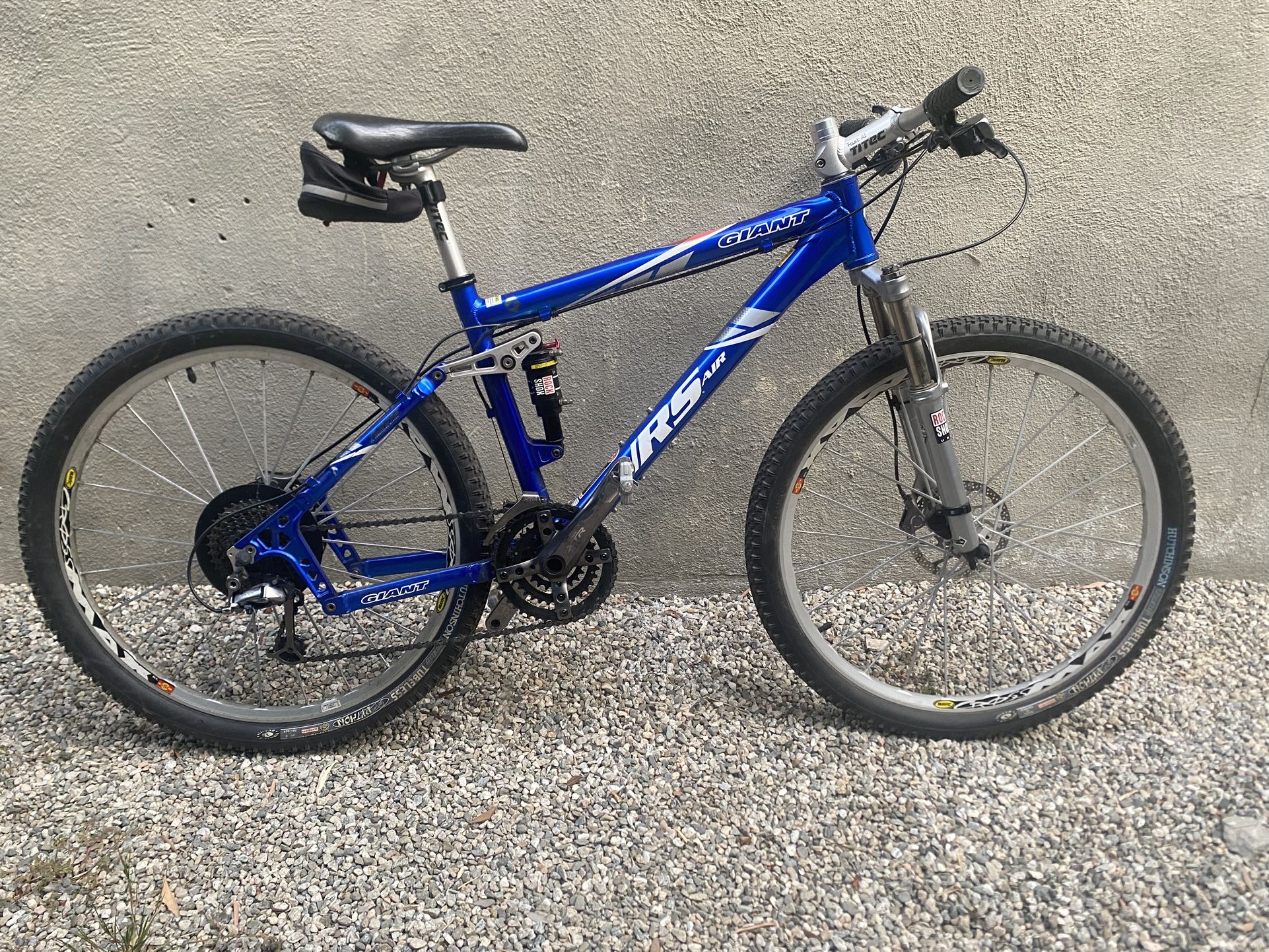 Giant NRS AIR XTC Dual Suspension Mountain Bike Small 16.5 Shimano XTR ...