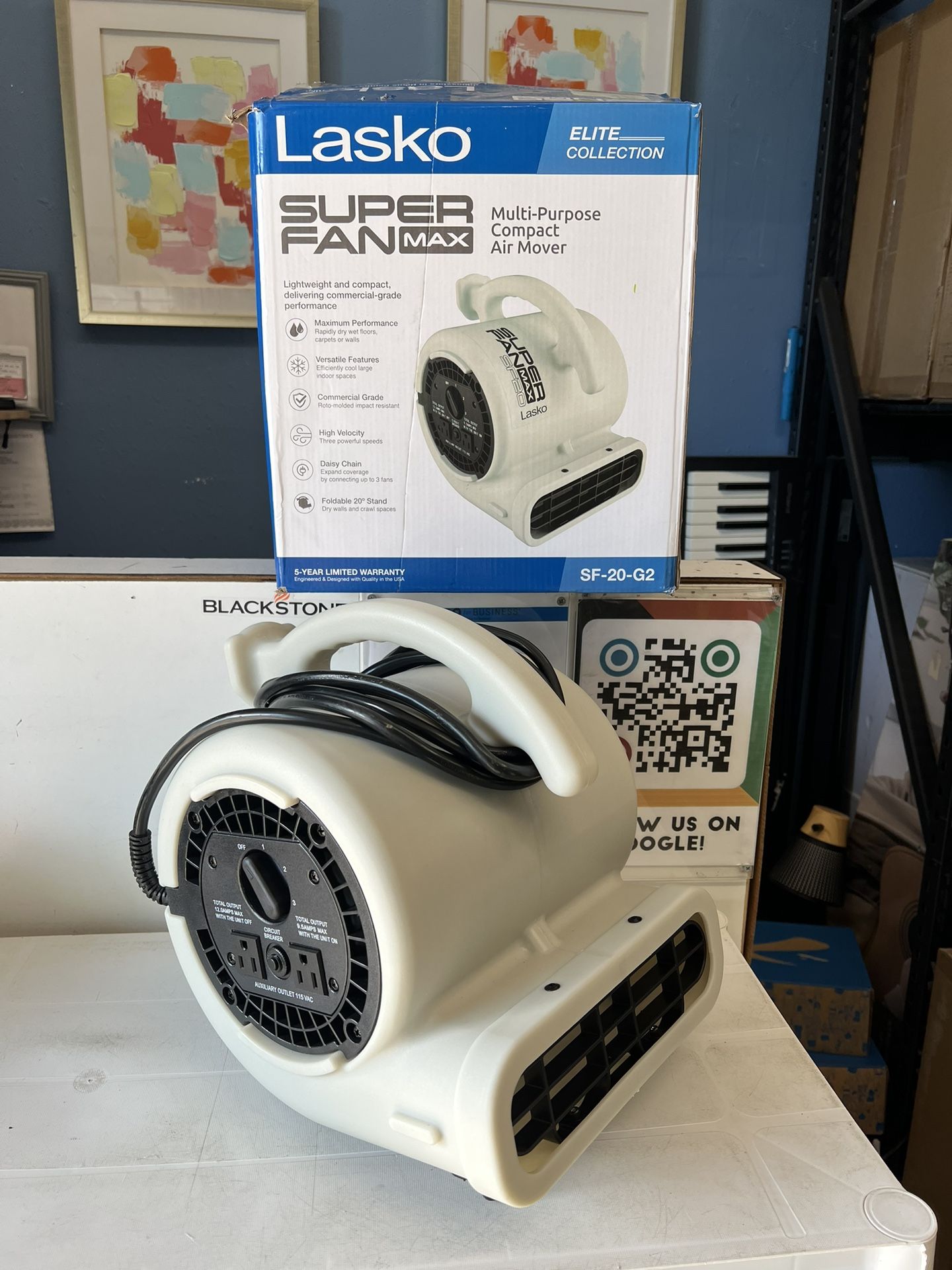 Lasko Super Fan Max Multi-Purpose Compact Air Mover for Sale in Haltom City, TX - OfferUp