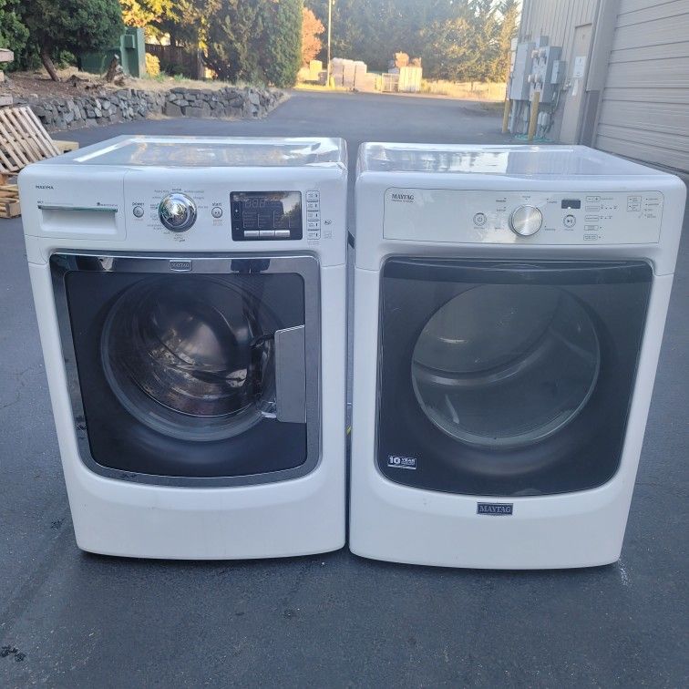 Maytag Extra Large Capacity Washer & DRYER SET. for Sale in Puyallup ...