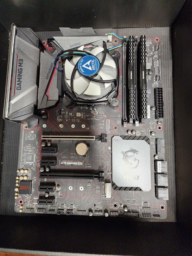 MSI Gaming M3 Z270 Motherboard i7 for Sale in Garden Grove, CA - OfferUp