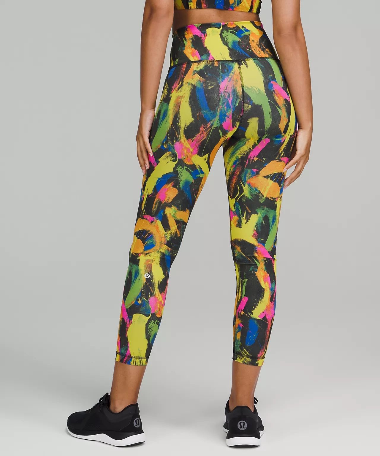 Lululemon Wunder Train HR Tight 25" NWT Size 8 (UNBM) Undertone Black ...