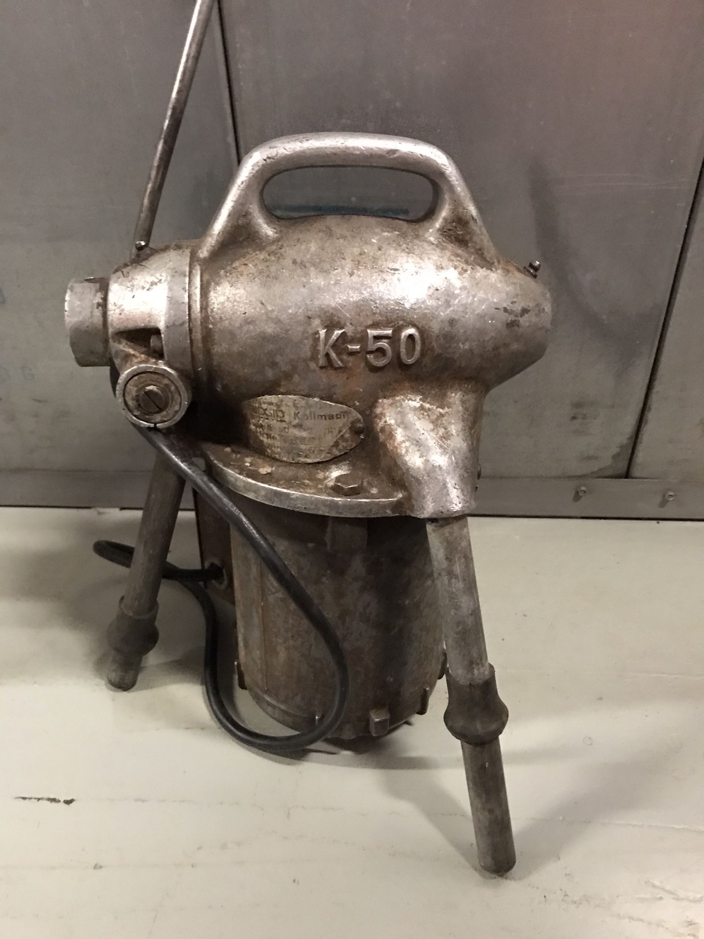 RIDGID K-50 Sectional Machine, Sectional Drain Cleaning Machine – With ...