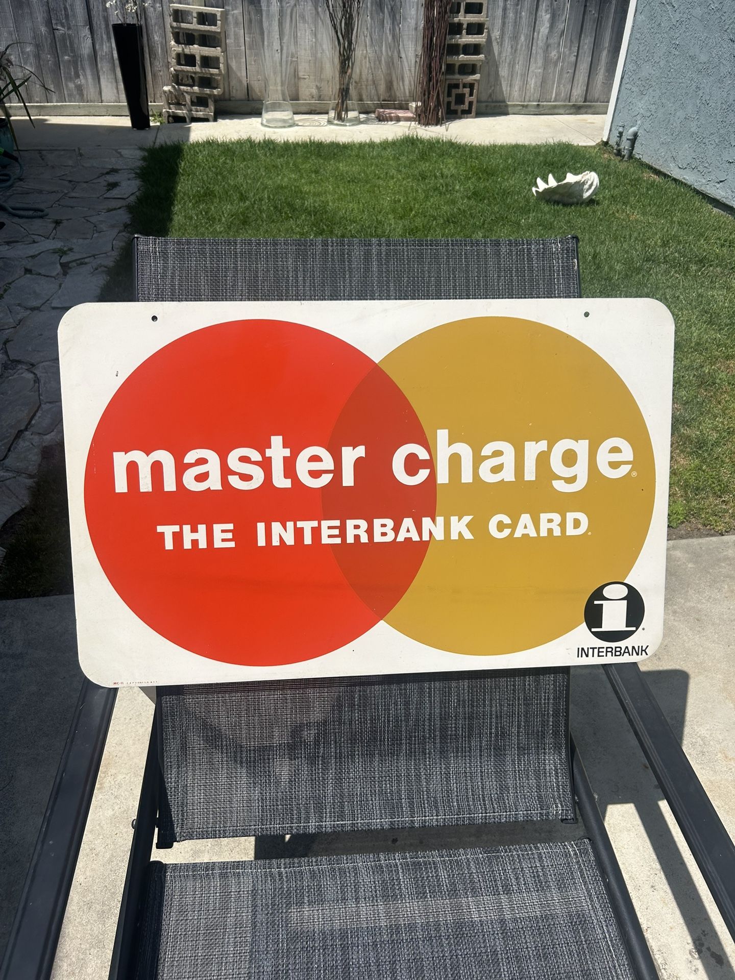 Master Charge Vintage Sign for Sale in Huntington Beach, CA - OfferUp