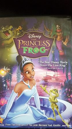 The Princess And The Frog Vhs