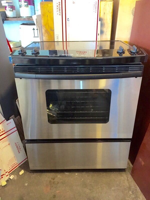 Kitchenaid Slide In Glass Top Range with Convection Oven for Sale in ...