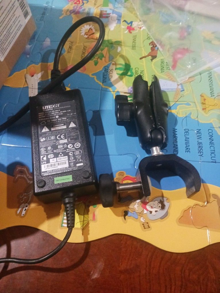 Trimble Tablet Charger An Prisom Pole Connector. Survey Equipment for ...