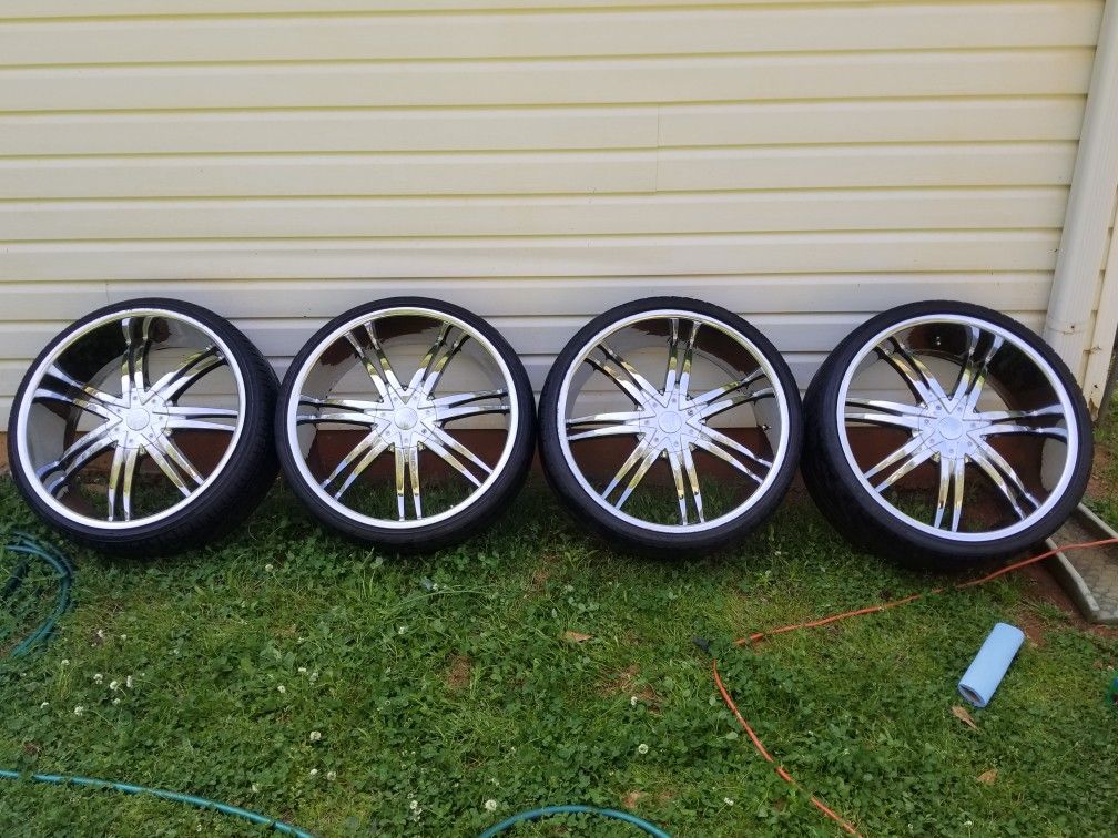 24 x 10 offset bentchi b14 rims for Sale in McDonough, GA - OfferUp