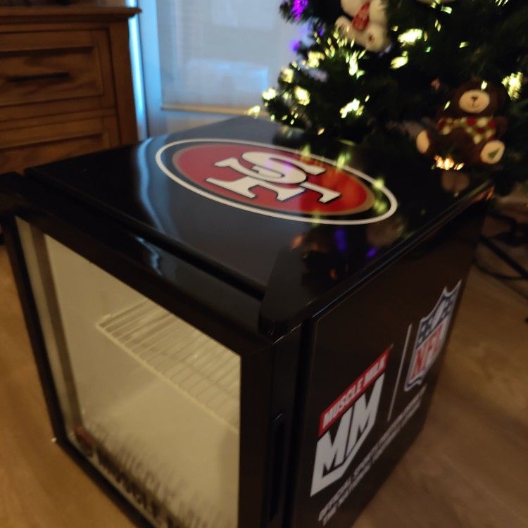 San Francisco 49ers NFL Muscle Milk Custom Refrigerator for Sale in ...
