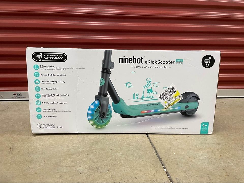 Segway Ninebot A6 Electric Kick Scooter for Kids for Sale in ...