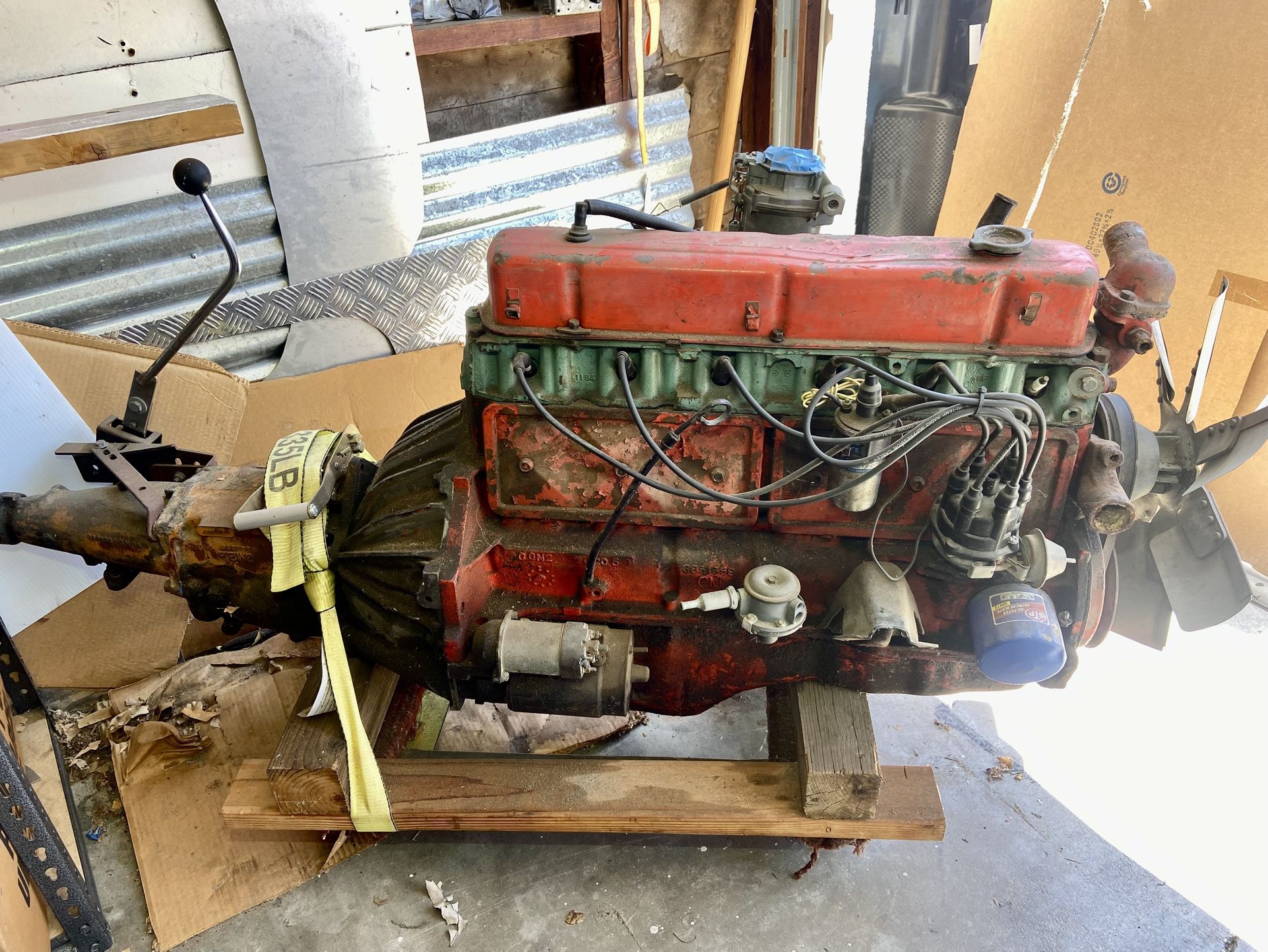 292 Chevy Inline 6 + 3 Speed Manual for Sale in San Diego, CA - OfferUp