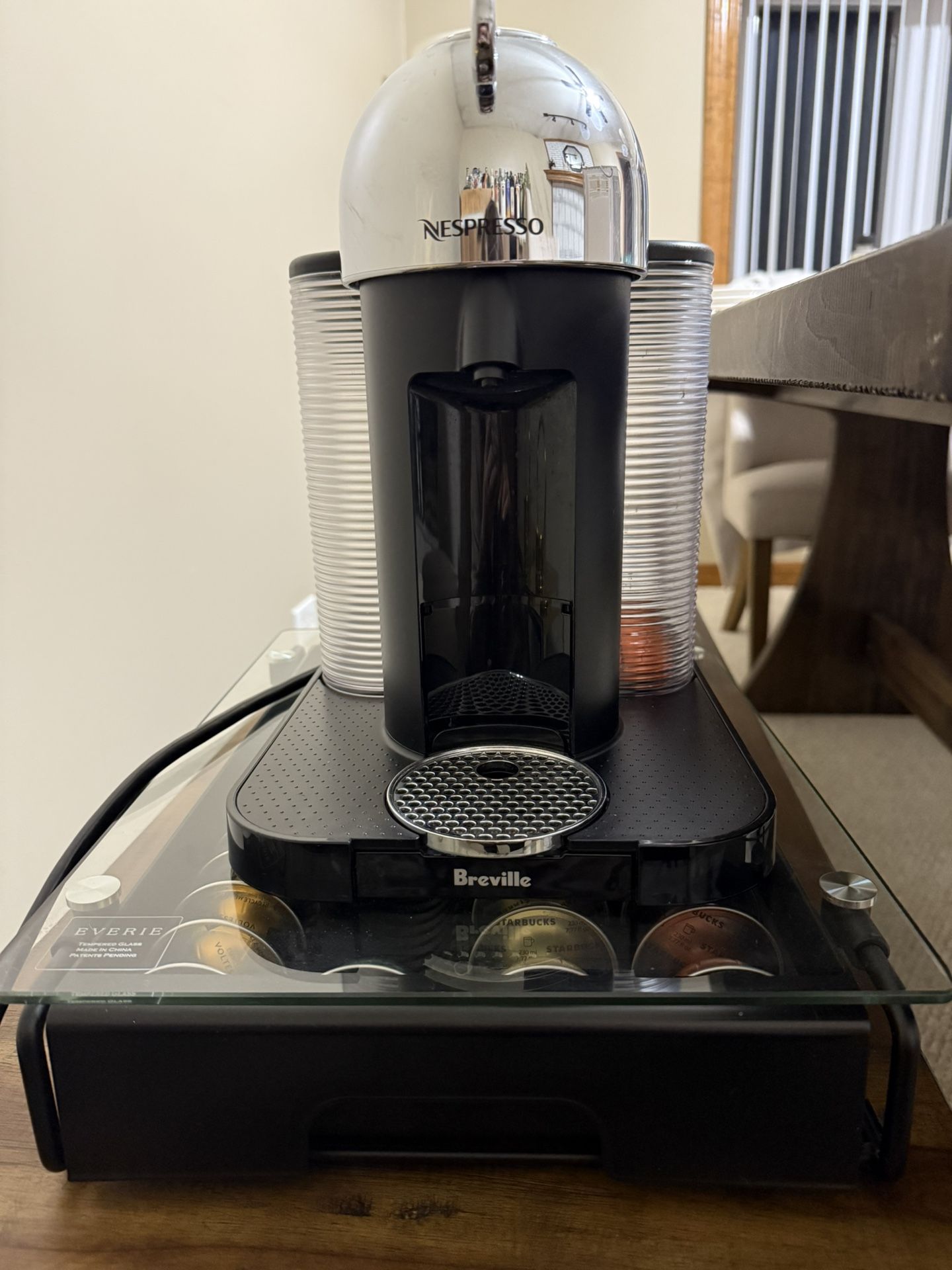 Nespresso Vertuo Chrome Coffee Machine for Sale in Hoffman Estates, IL ...