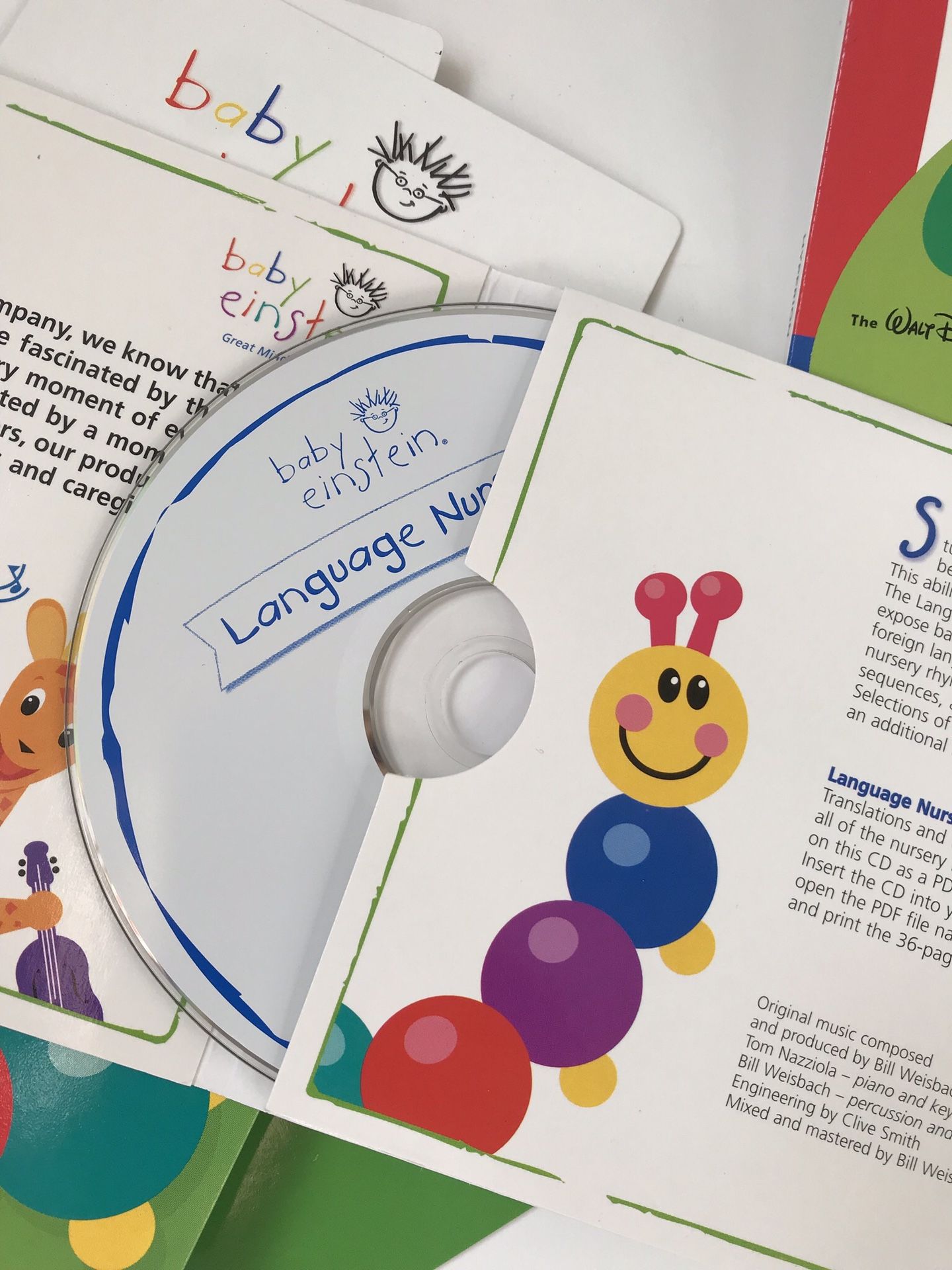 Baby Einstein Language Nursery Dvd Ebay