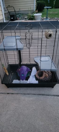 Flying Squirrel Cage Setup