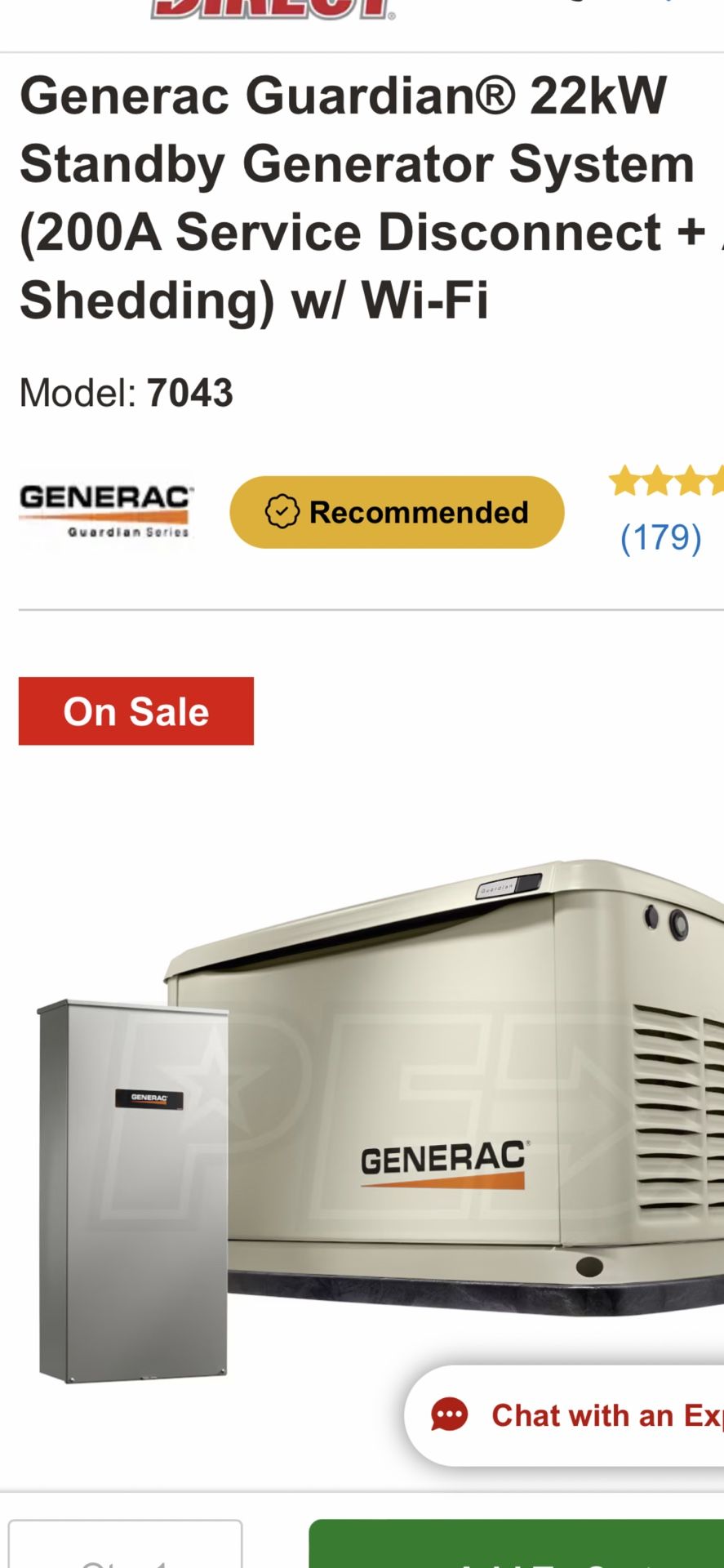 22KW Generac Guardian Generator for Sale in Temecula, CA - OfferUp