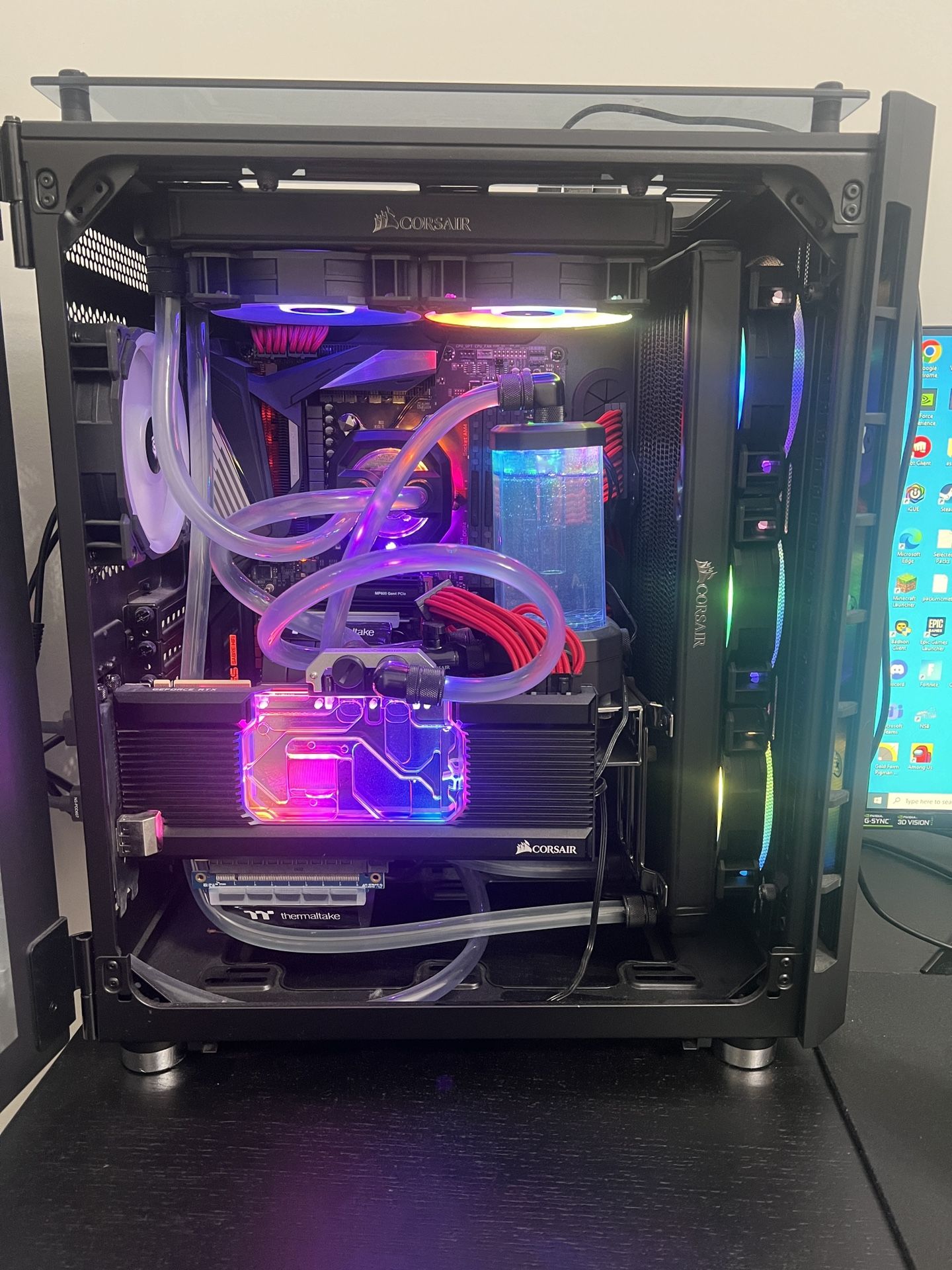 Water Cooled Gaming PC (2080Ti, Ryzen 3900x, Fully Water Cooled) for ...