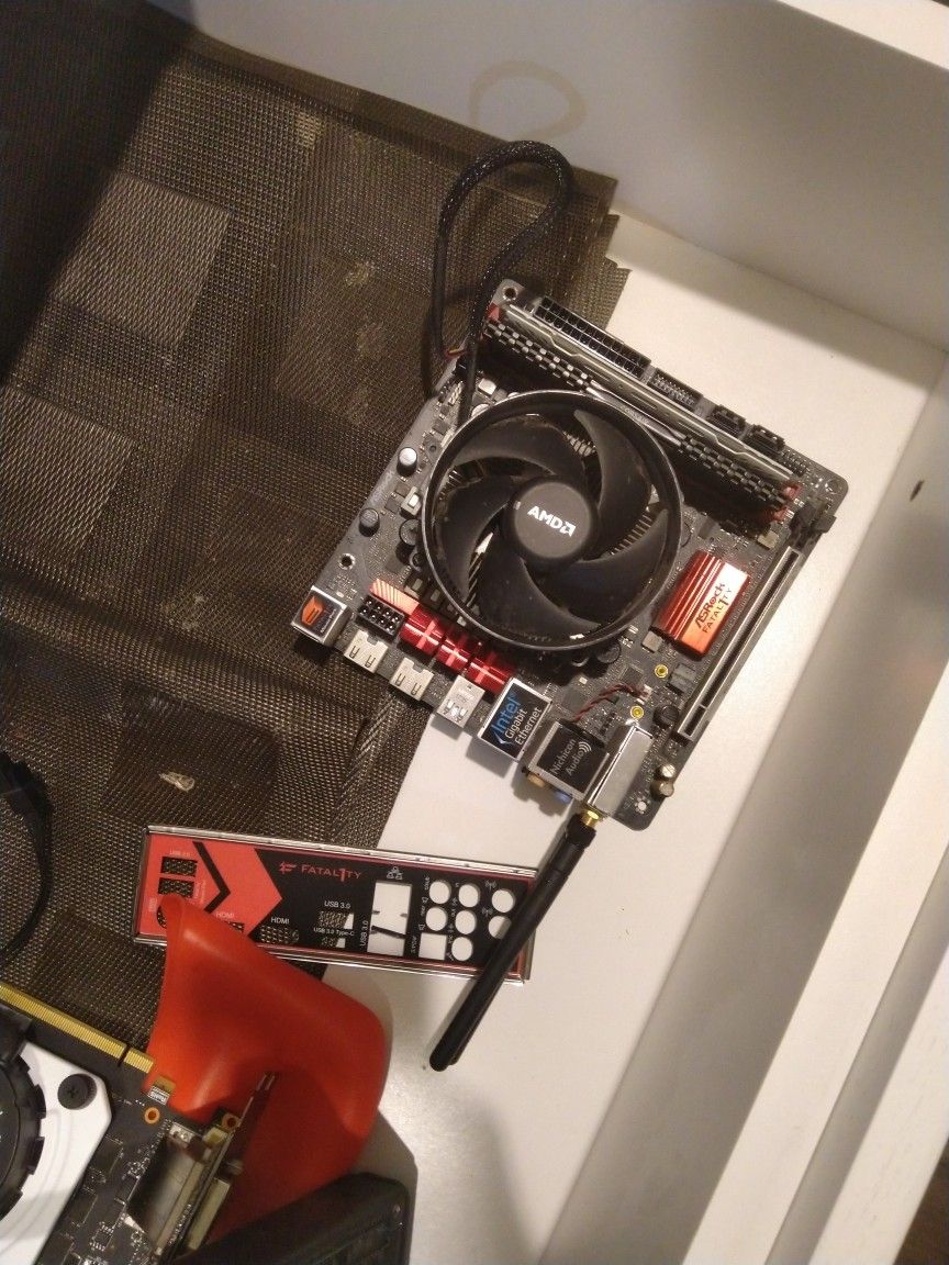 busted am4 motherboard, 2200g, 16gb ddr4 ram for Sale in Draper, UT ...