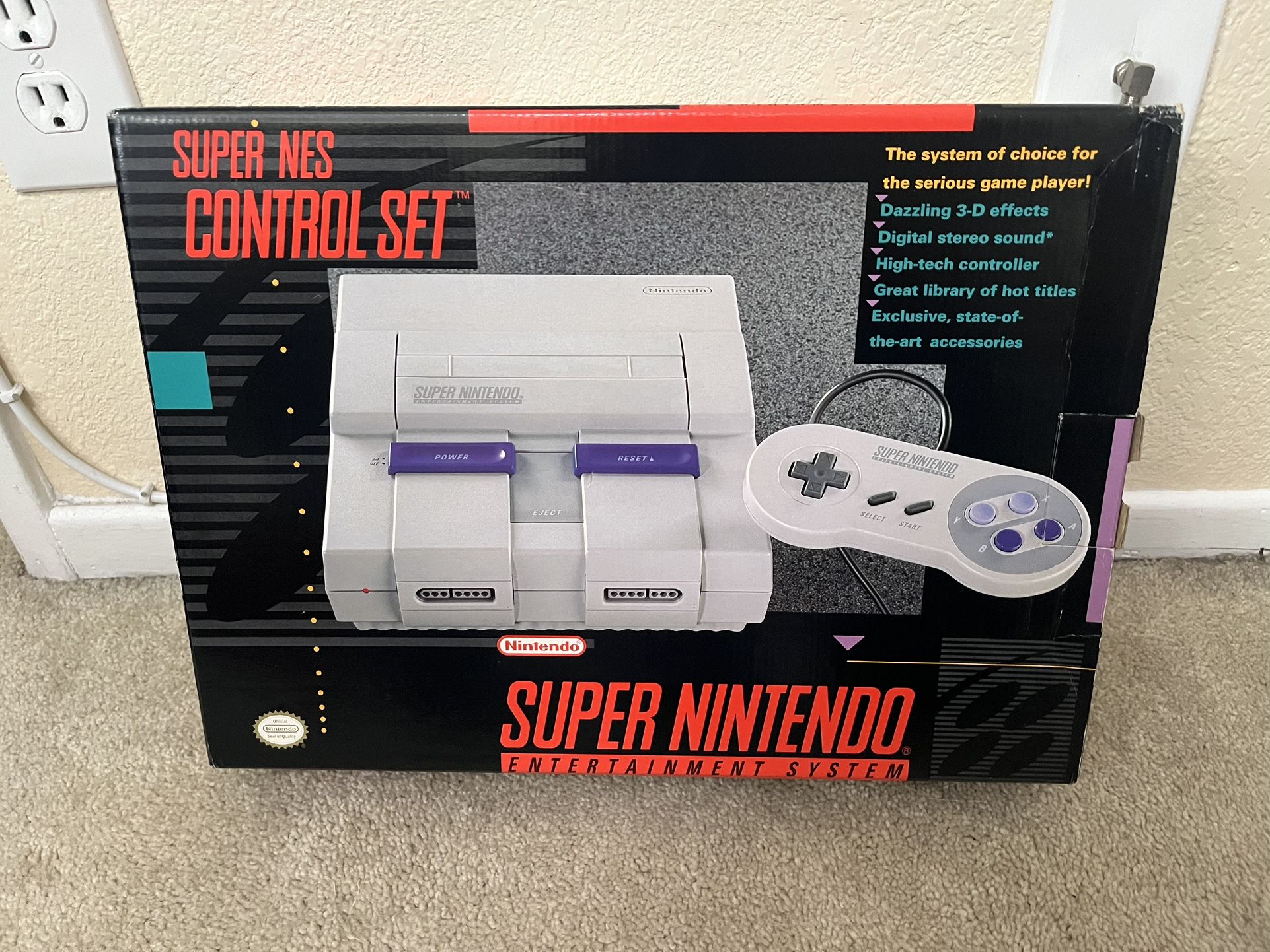 BOX ONLY Super Nintendo for Sale in Glendale, CA - OfferUp