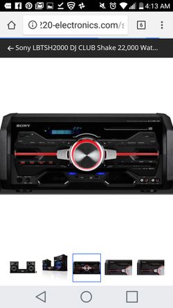 Sony Speaker System 2000w