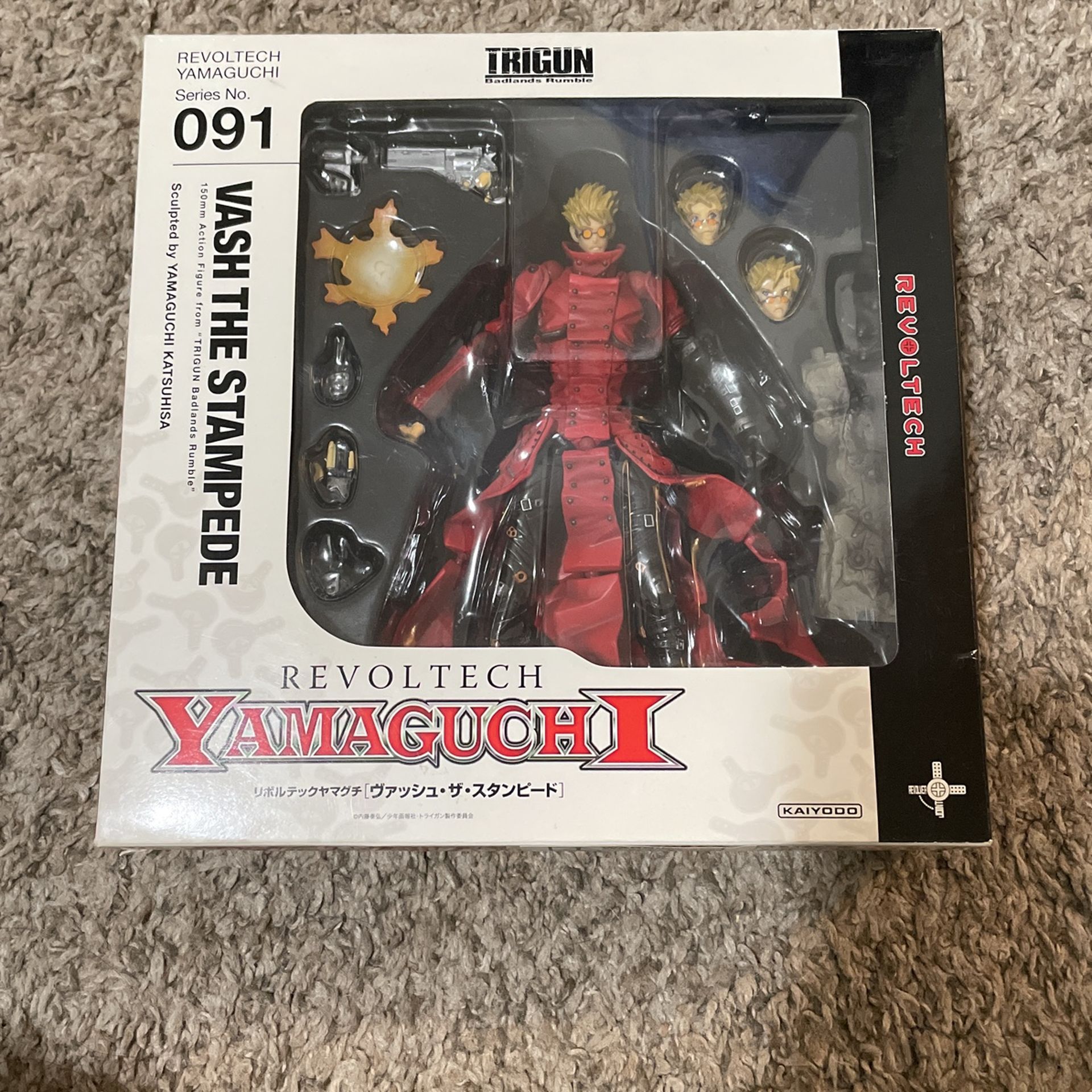 Revoltech Yamaguchi Trigun Vash The Stampede for Sale in Chino, CA ...