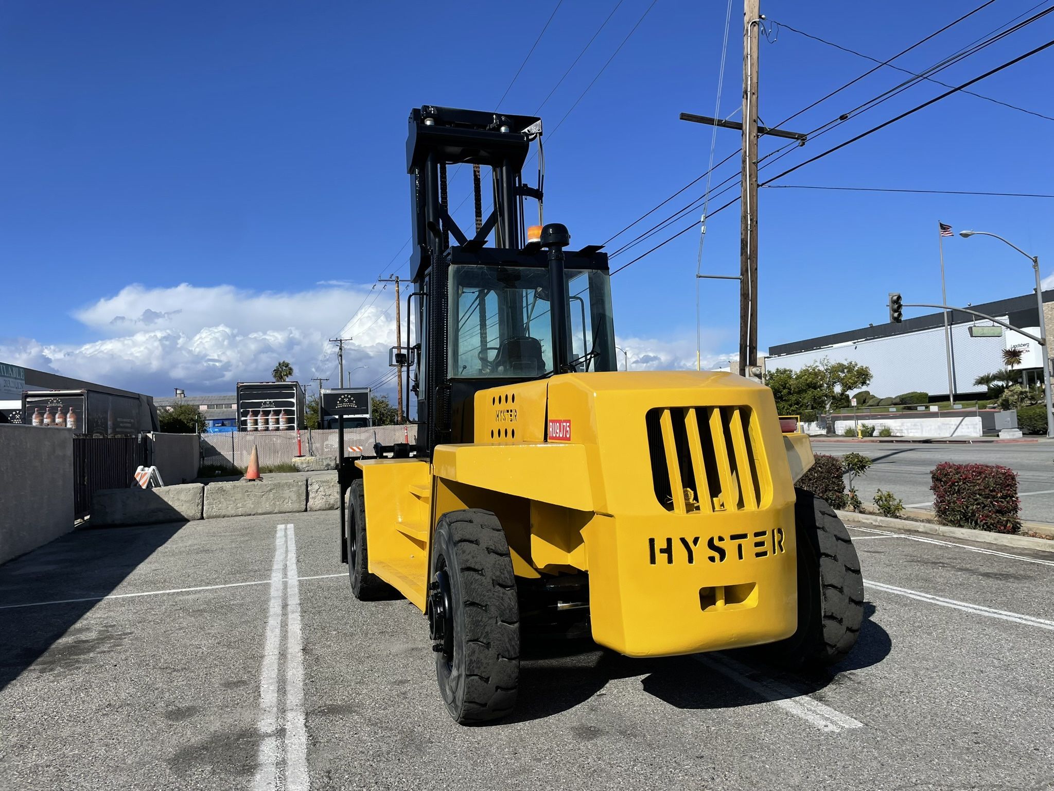 2001 Hyster H360xl 36,000 Lbs Perkins Diesel 96 Forks 3 Speed Auto ...