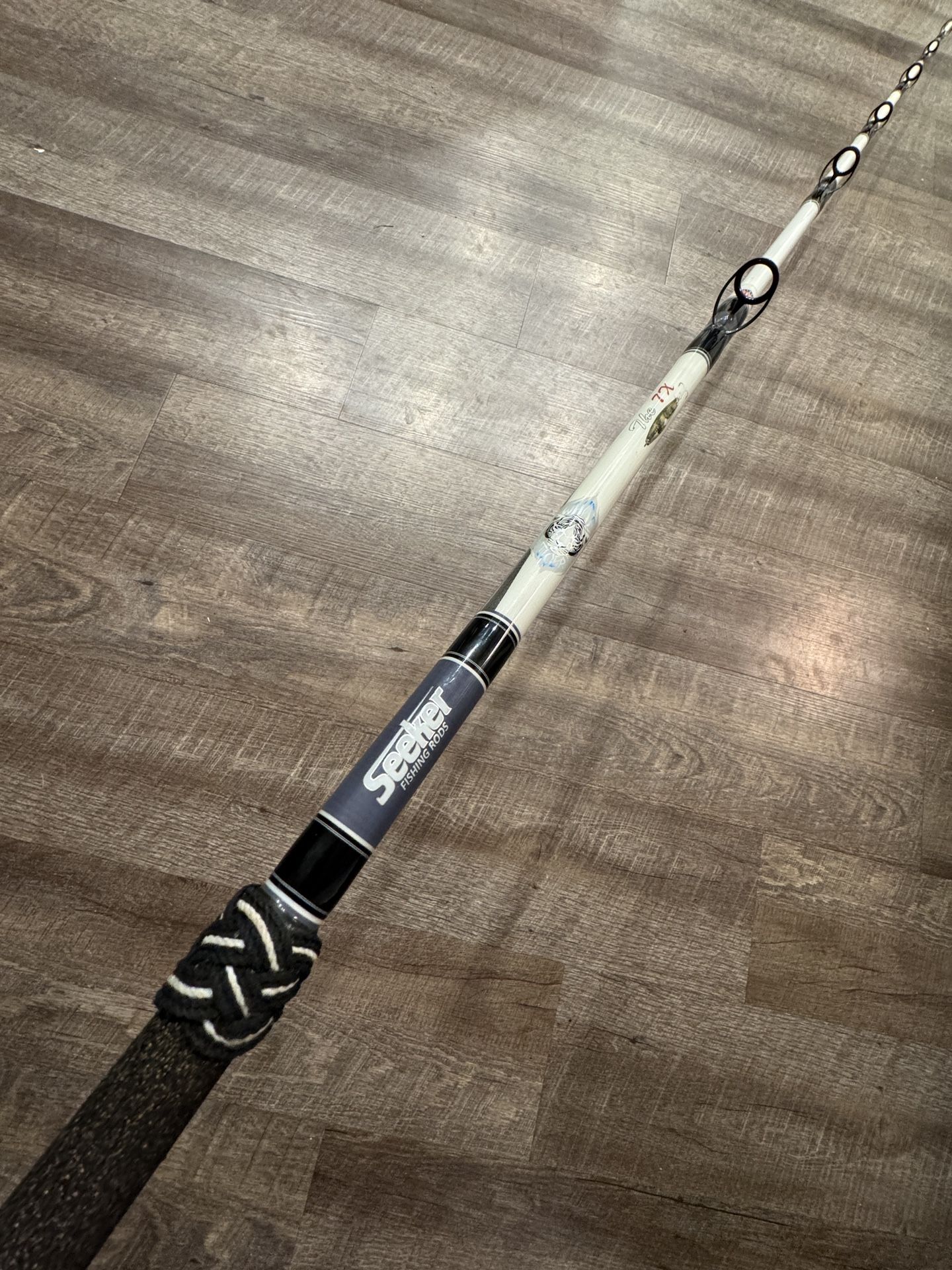 The 7X Seeker Jig Stick Salt Water Fishing Rod. for Sale in Murrieta ...