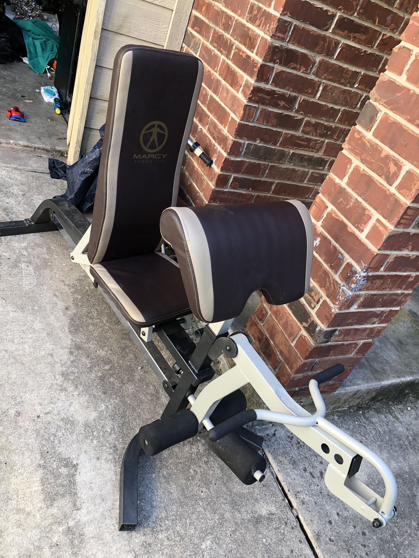 Marcy diamond elite weight set / home gym for Sale in San Antonio, TX ...