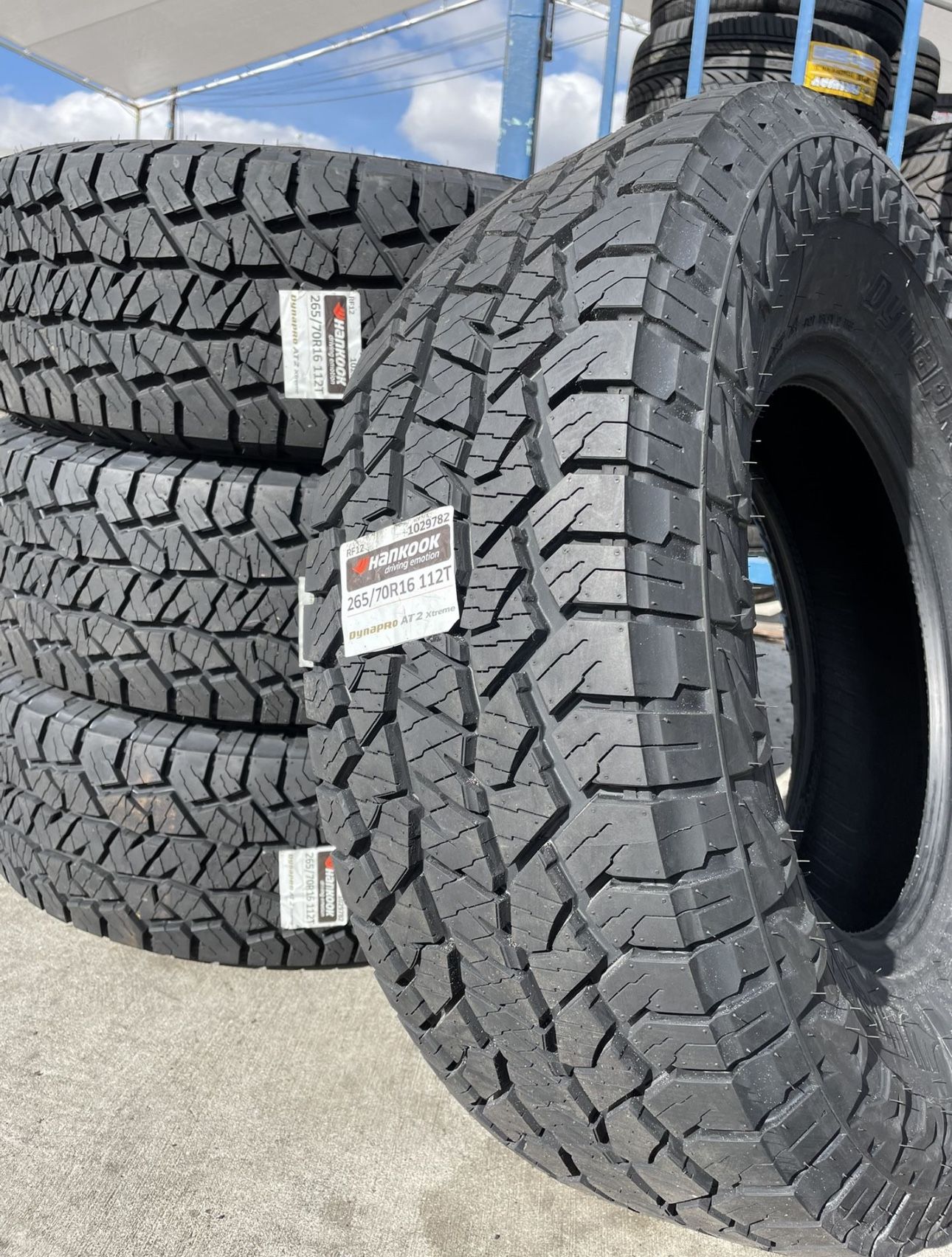 Set 265/70/16 Hankook All Terrain New Mounted And Balanced Montadas Y Balanciadas Gratis for ...