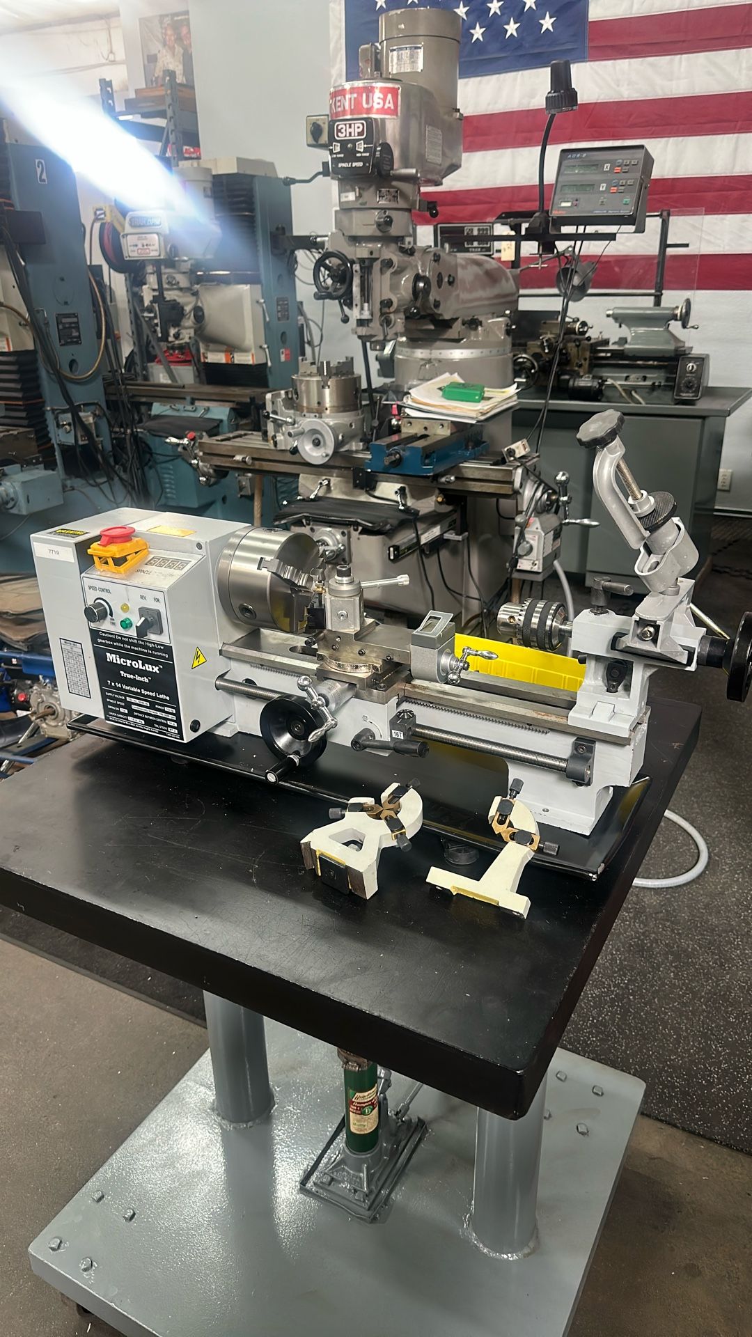 Microlux 7” X 14” Lathe for Sale in Pomona, CA - OfferUp