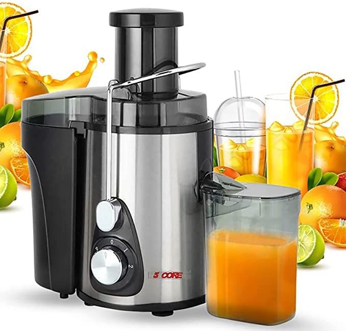 Premium Electric Juicer Machines Extractor 800W Wide Mouth Large 3 ...