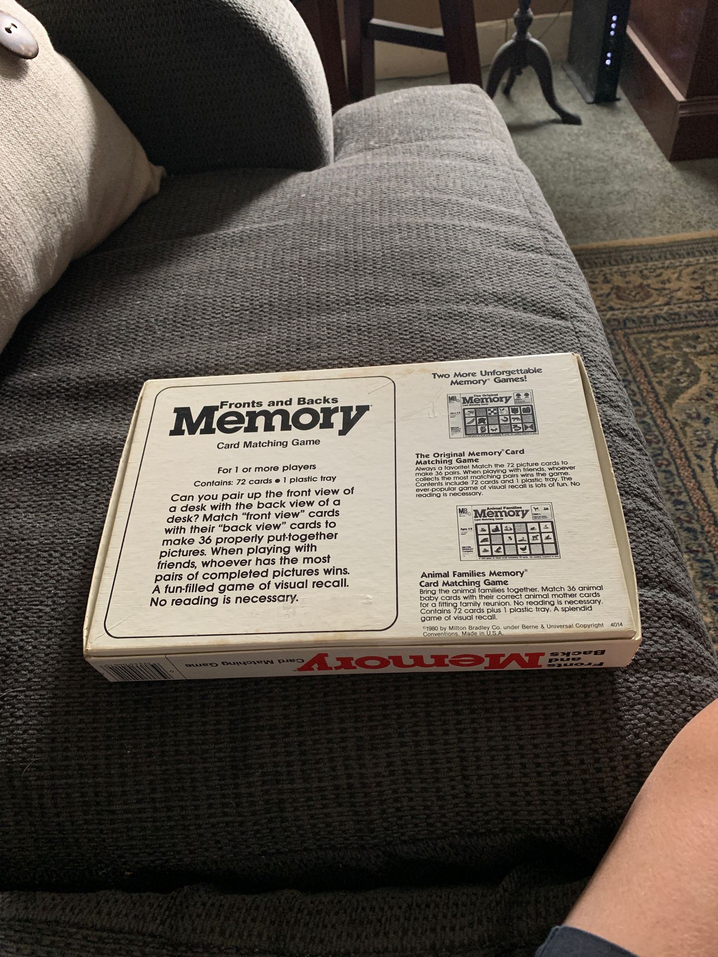 Original Memory Card Game