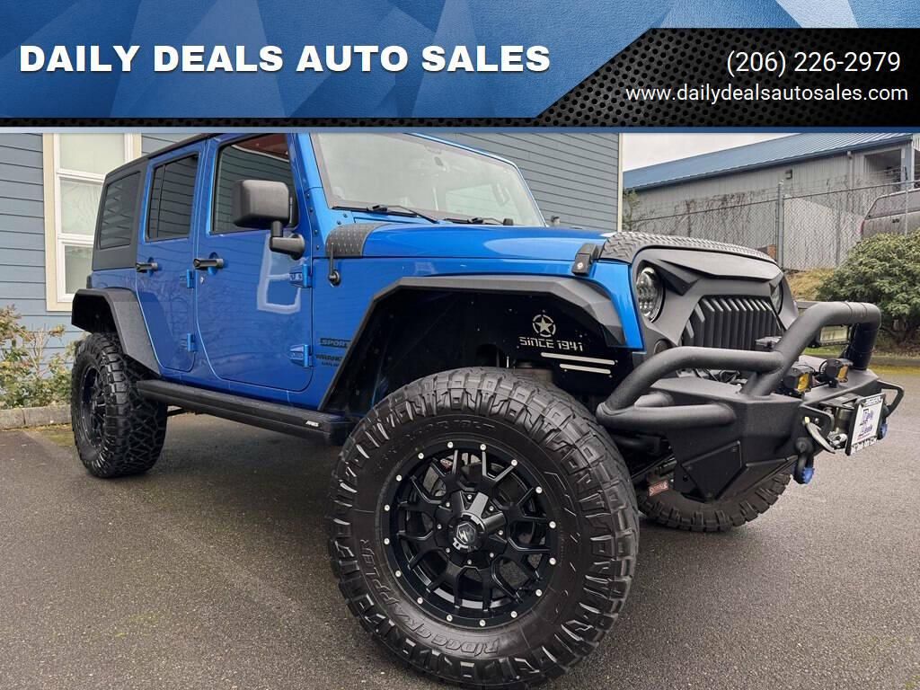 2014 Jeep Wrangler Unlimited for Sale in Seattle, WA - OfferUp