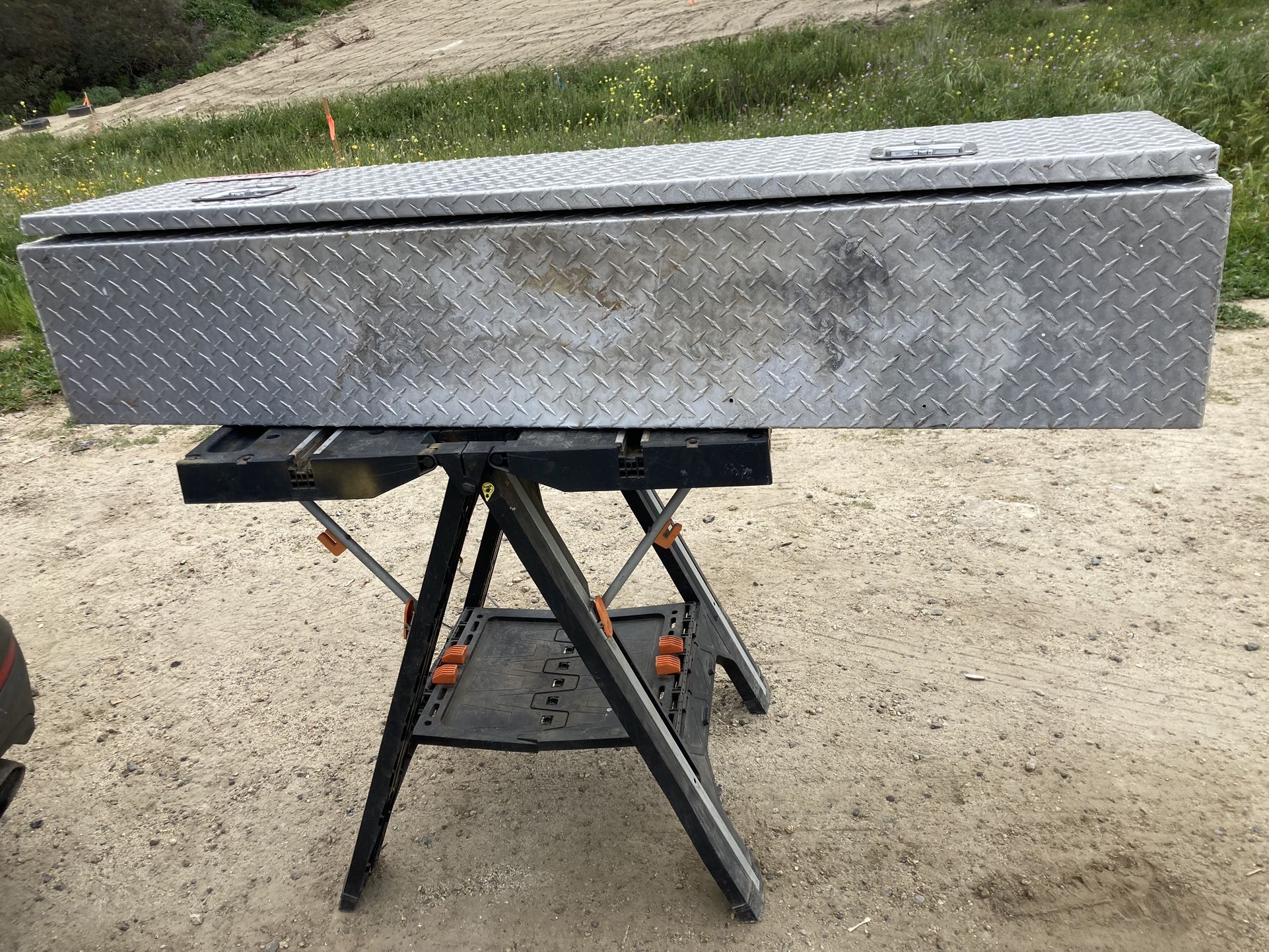 Tool box And heavy duty folding table for Sale in Vista, CA - OfferUp