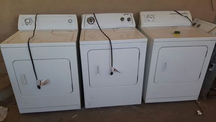 Used gas dryers for sale store