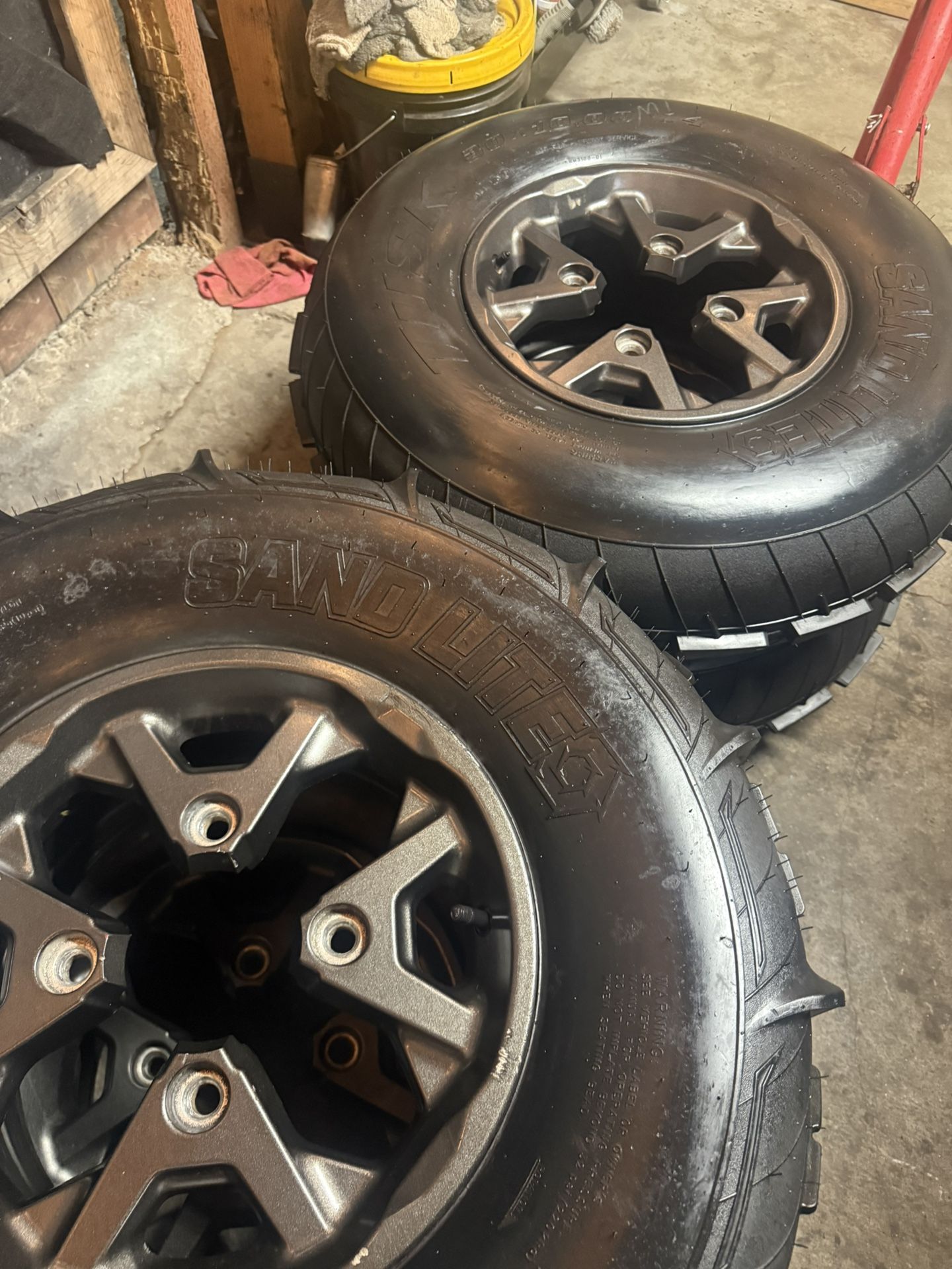 Polaris Razor Rzr 30”/14” Wheels & Complete Tusk Sand Paddle for Sale ...