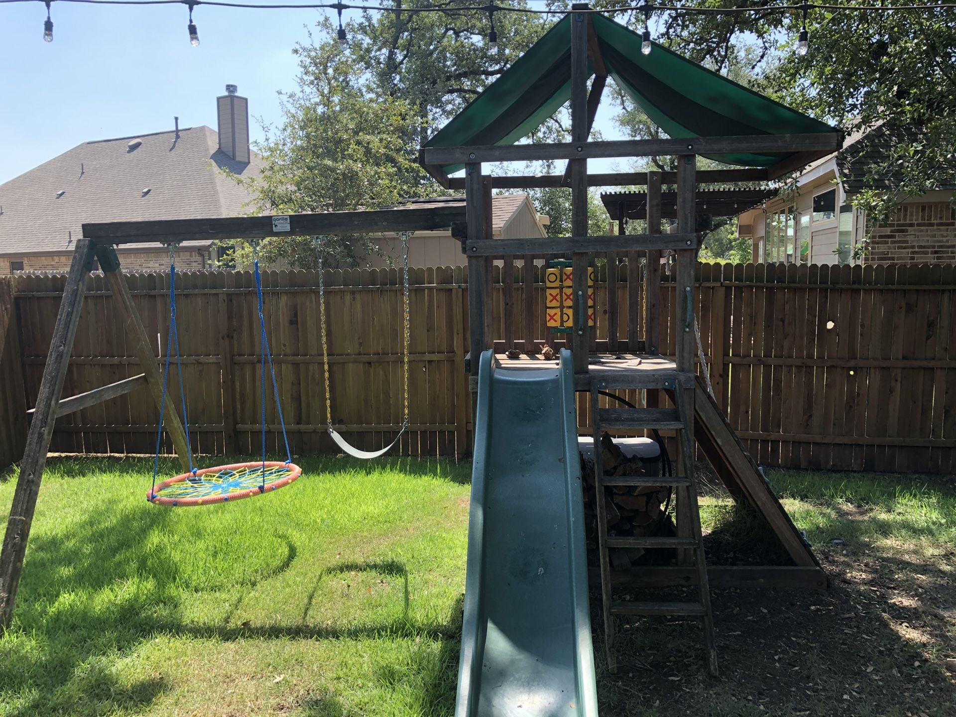 Heavy Duty wood play set for Sale in Selma, TX - OfferUp
