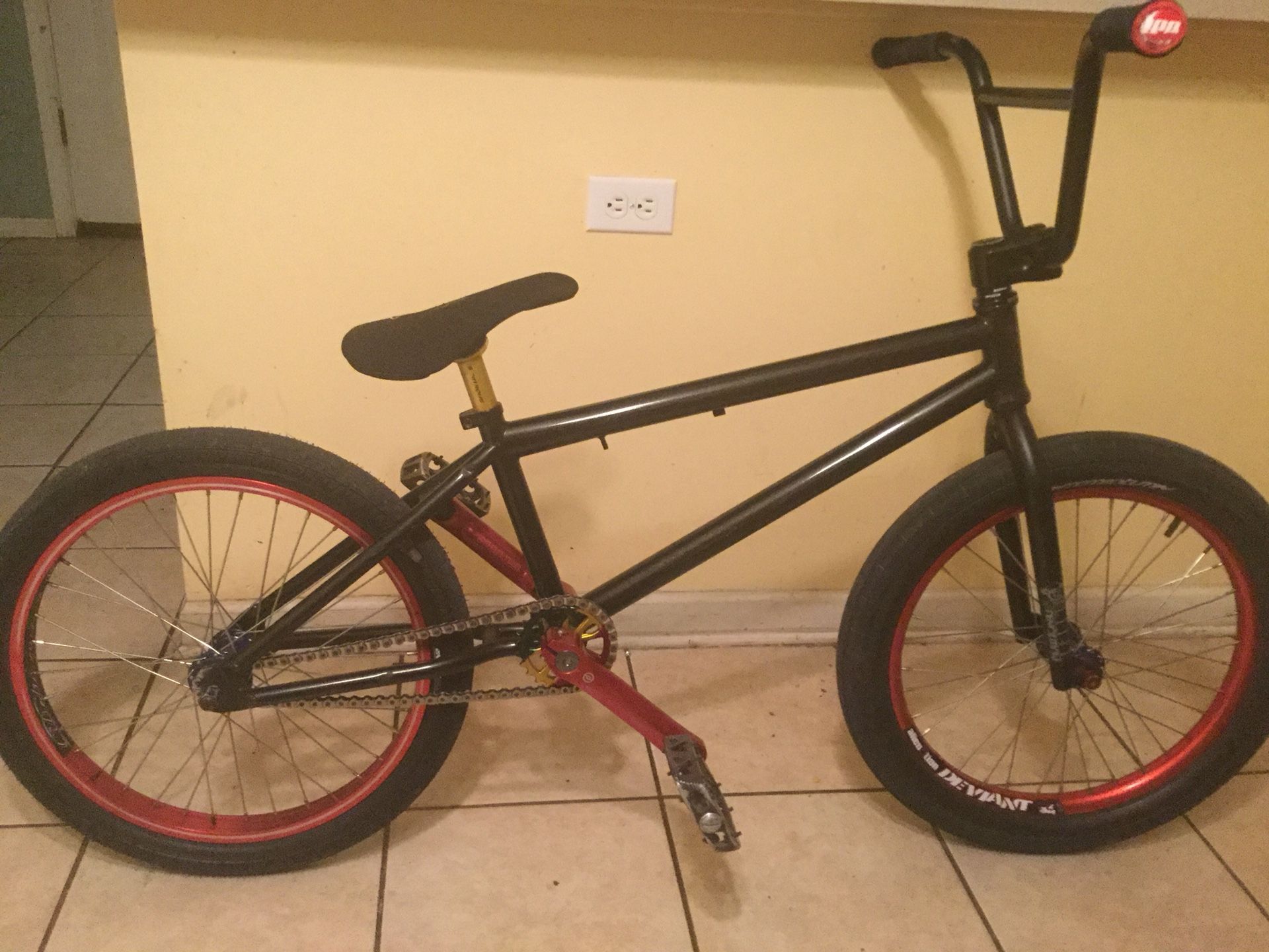 Custom Bmx Bikes Red