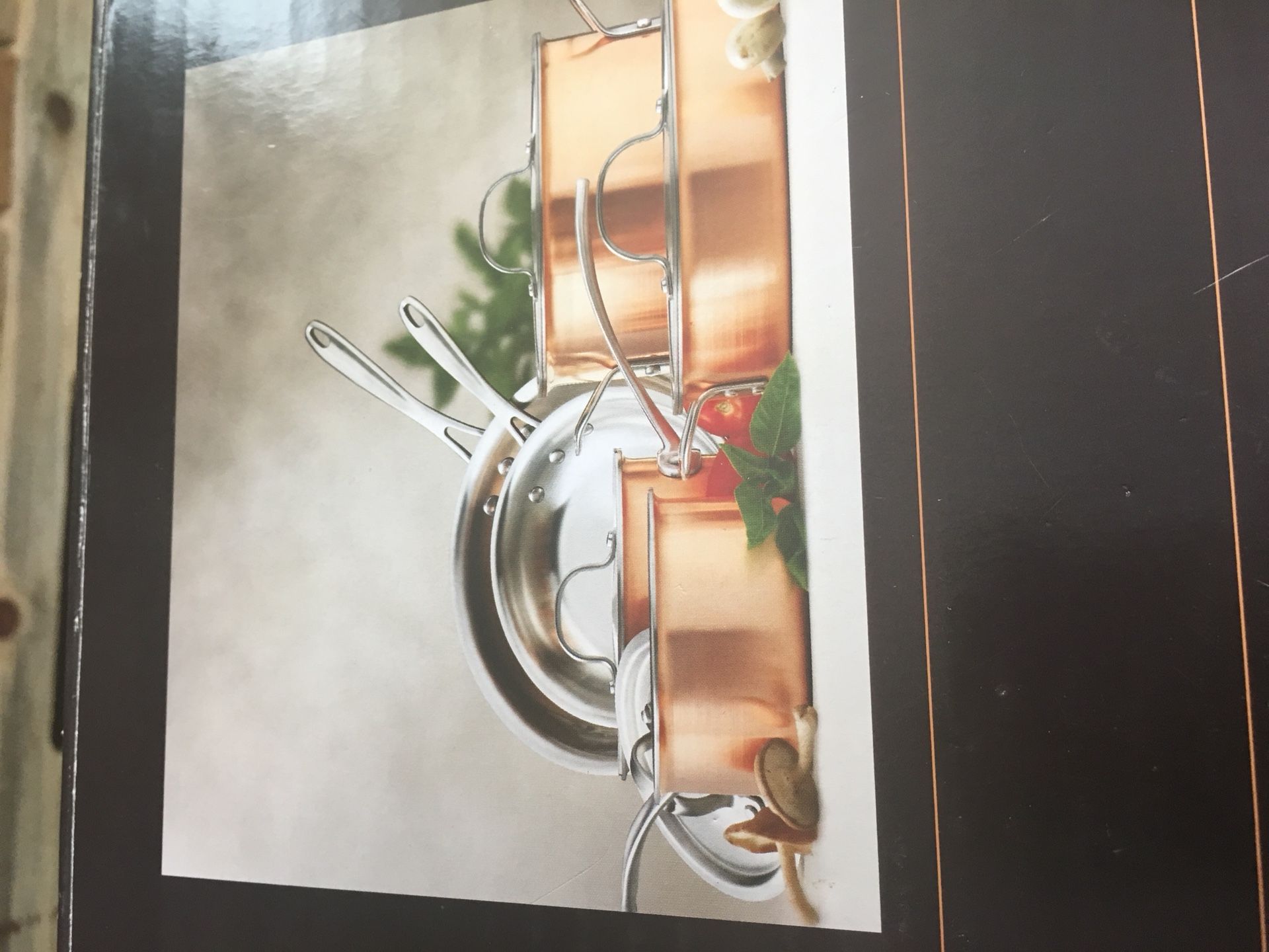 Calphalon Tri-Ply Copper 10-Piece Cookware Set for Sale in Troutdale ...