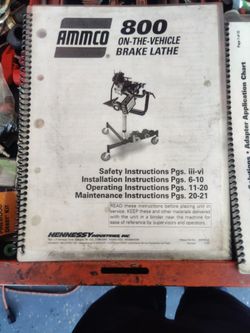 Ammco 800 Brake Lathe for Sale in Vista, CA - OfferUp