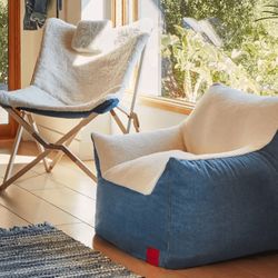 Levi s x Target Limited Denim Bean Bag Chair for Sale in Los Angeles CA OfferUp
