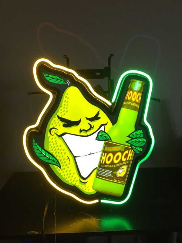 Vintage Hooper's hooch neon bar sign for Sale in Costa Mesa, CA - OfferUp