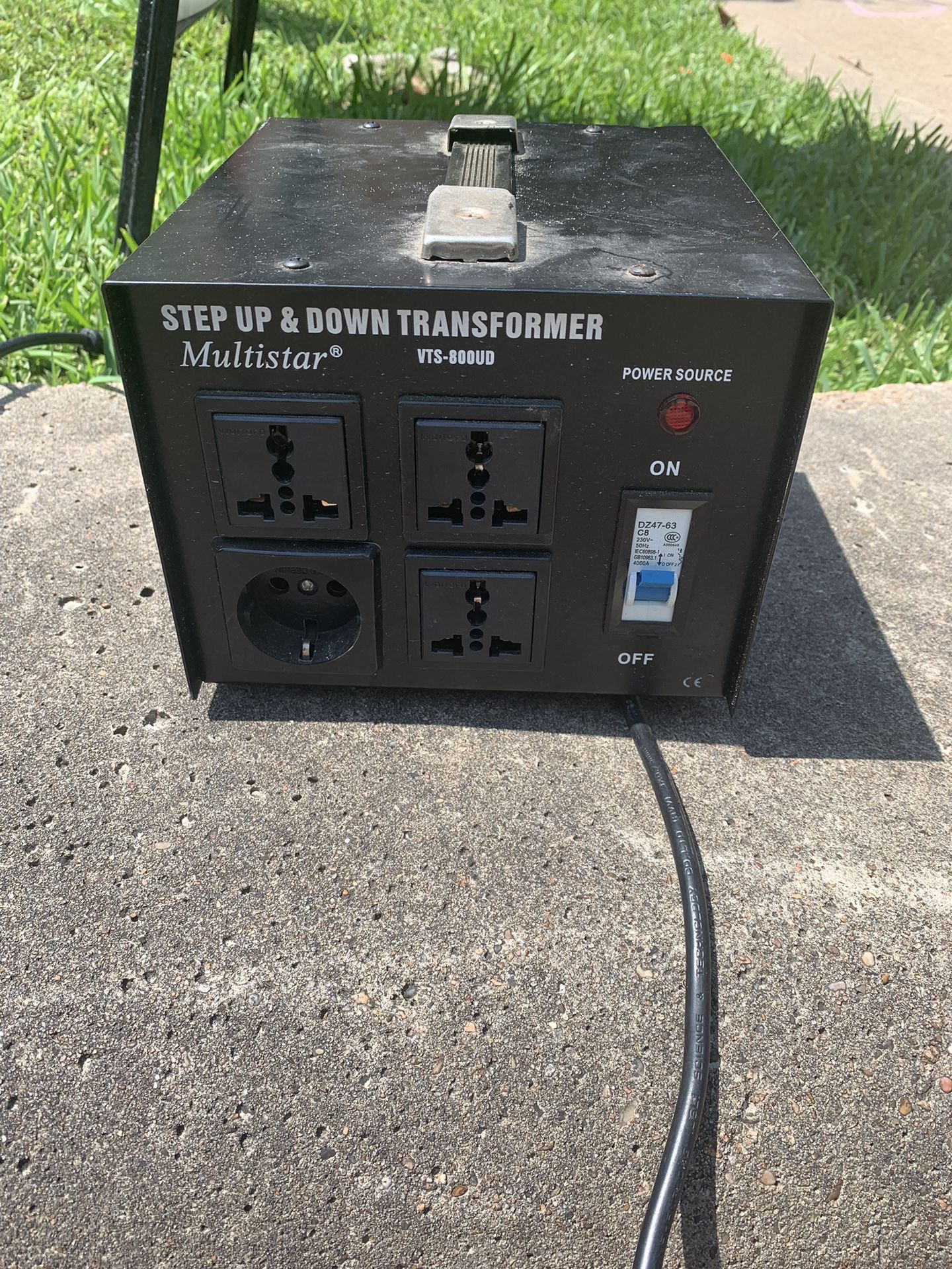 2- Multistar Step Up and Down Transformer Converter VTS-800 UD for Sale ...